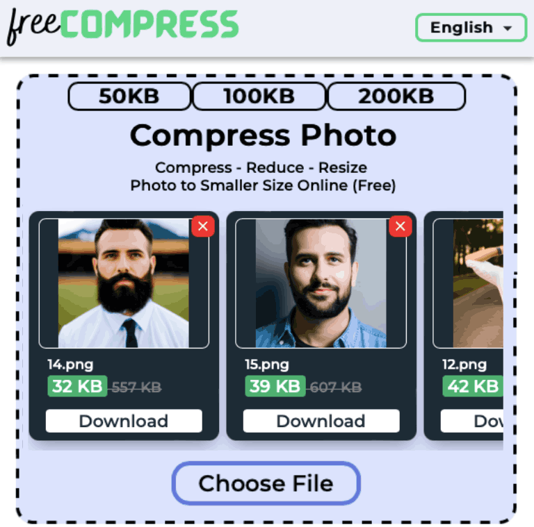 Compress Photo Reduce Photo File Size Online Free 